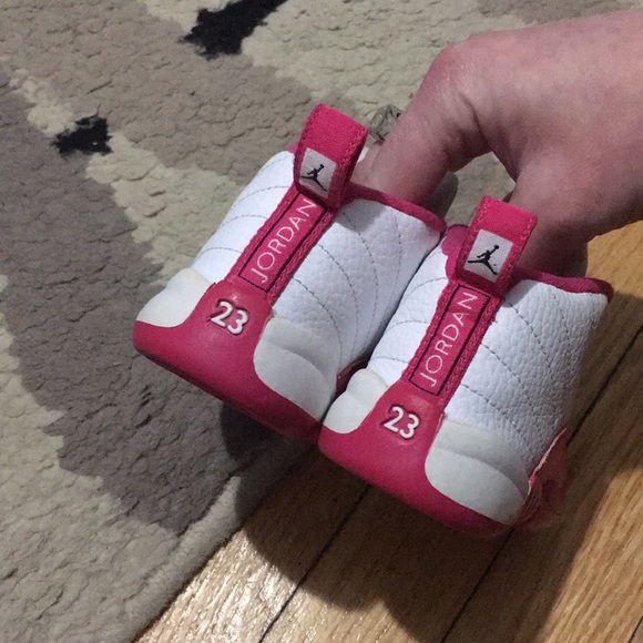 Jordan | Shoes | Girls Air Jordan 2 Retro 12 Pinkwhite Valentine | Poshmark